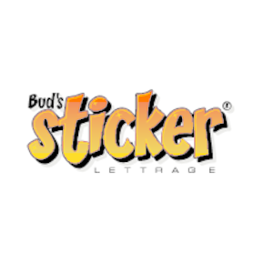 Bud's Sticker logo vector
