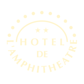 Hotel de L'Amphitheatre logo vector