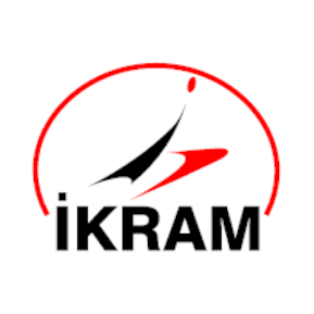 Ikram Name Logo