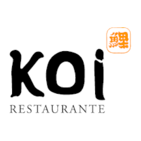 KOI Restaurante logo vector
