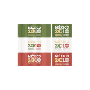 Mexico 2010 Bicentenario Revolucion Centenario Independencia logo vector