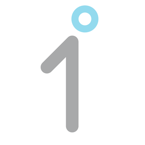 One degree logo vector